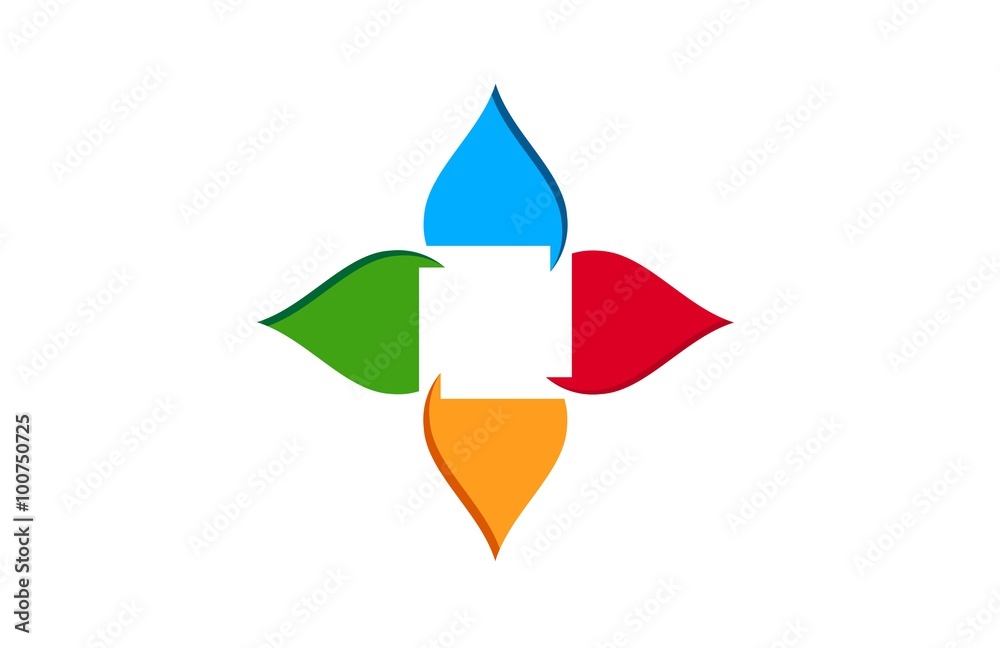 star square logo Stock Vector | Adobe Stock