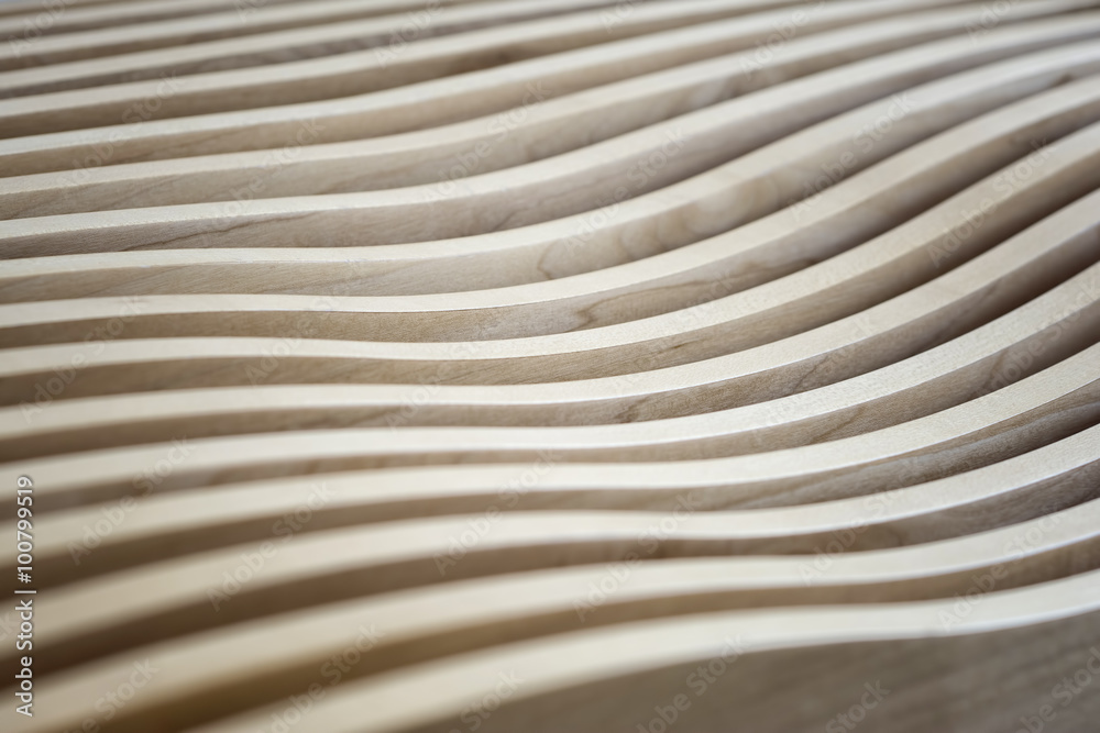 Wavy Wooden Surface Stock Photo | Adobe Stock