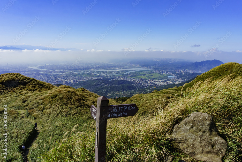 Hiking in the famous Yang Ming Shan Stock Photo | Adobe Stock