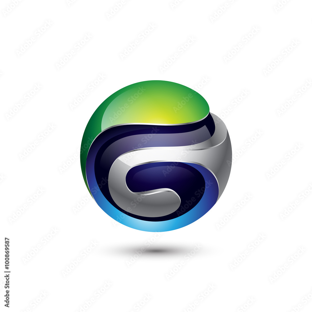 G Logo 3d