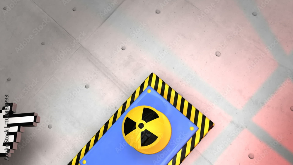 Industrial Scene Cursor and Push Button HD Stock ビデオ | Adobe Stock