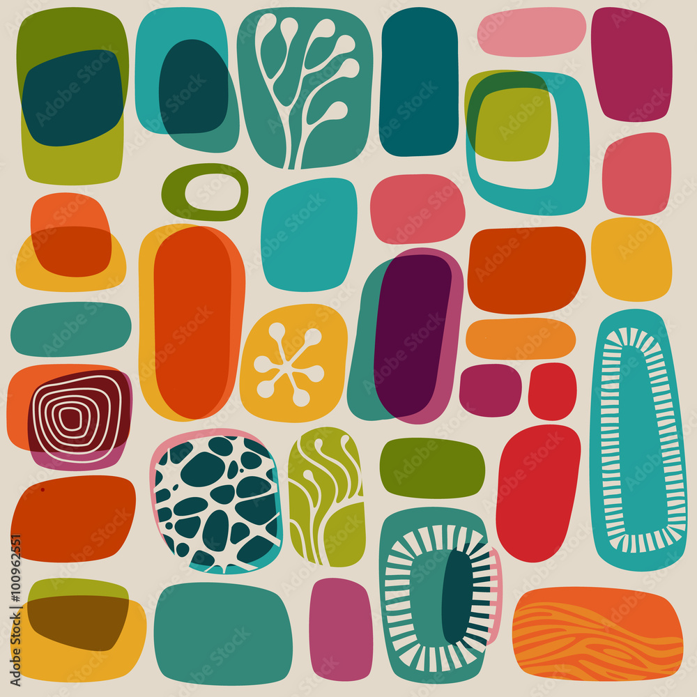 Retro background, vector illustration Stock Vector | Adobe Stock