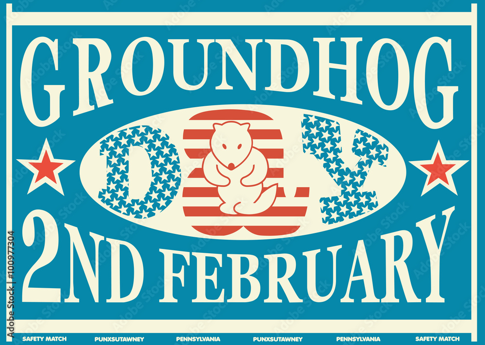 Vintage Groundhog Day Images