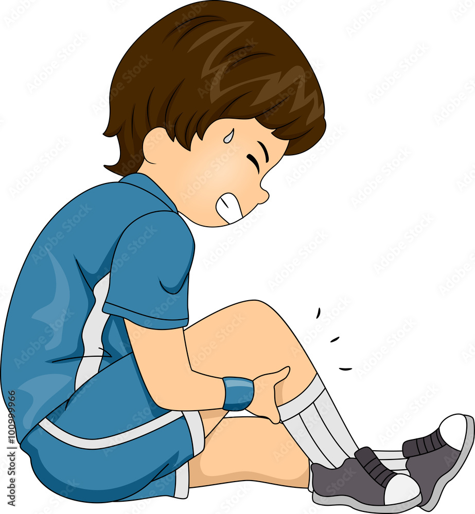 Leg Cramps Stock Vector | Adobe Stock