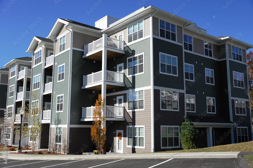 apartment building Stock Photo | Adobe Stock