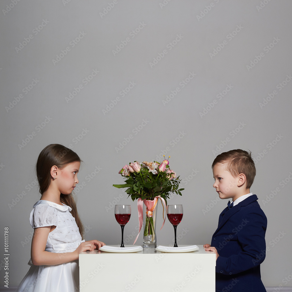 Children Romantic Love