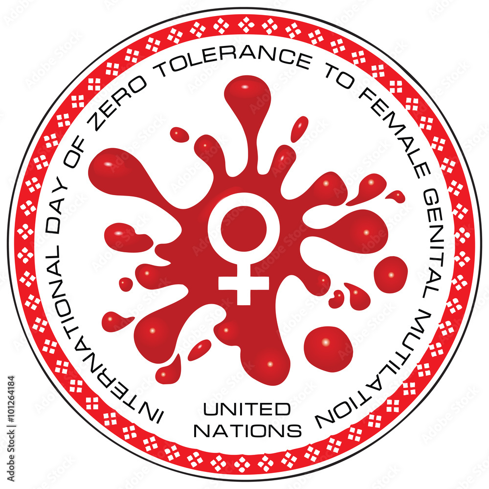 United Nations Female Genital Mutilation Stock Vector | Adobe Stock