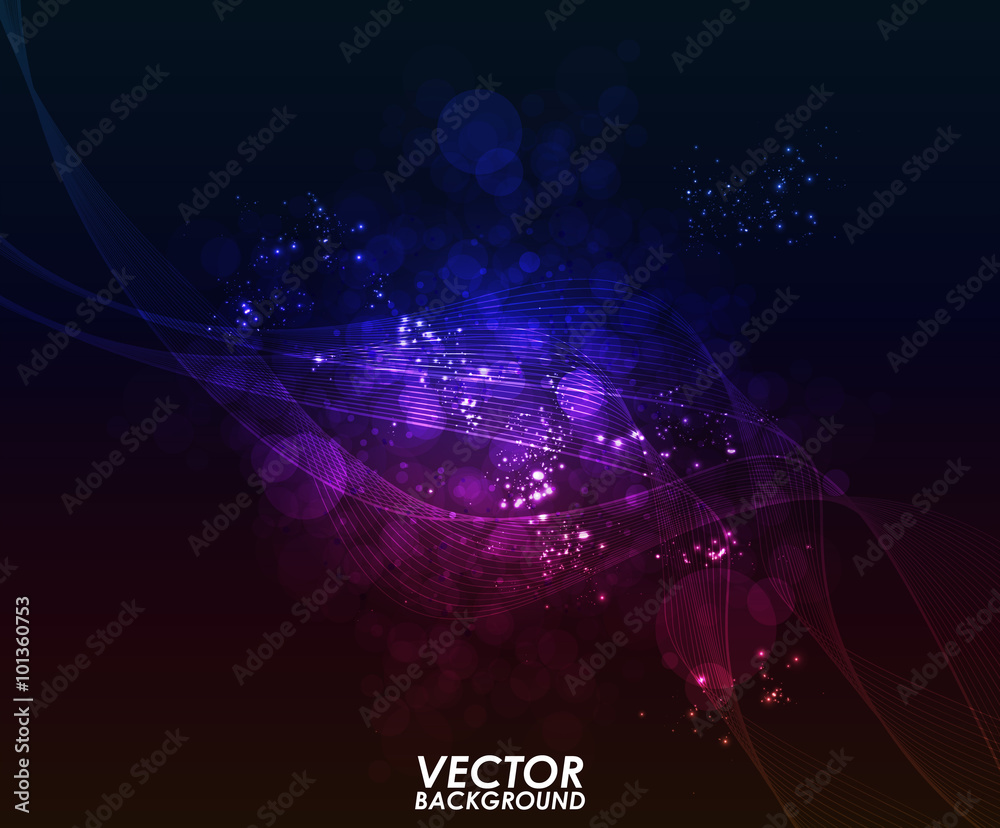 Abstract colorful digital technology background. Vector illustration ...