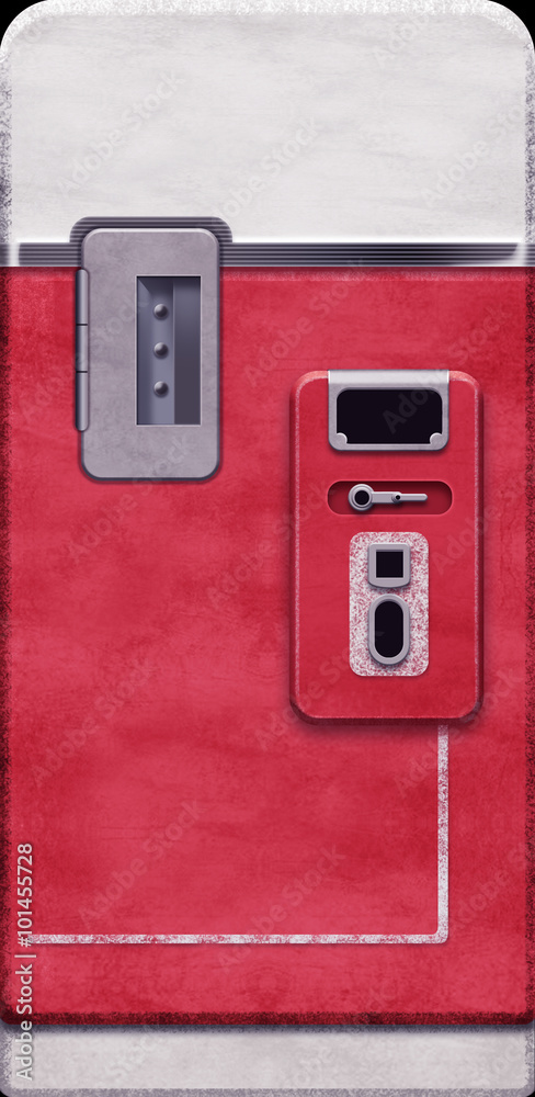 Creative Illustration and Innovative Art: The Drink Machine. Realistic ...