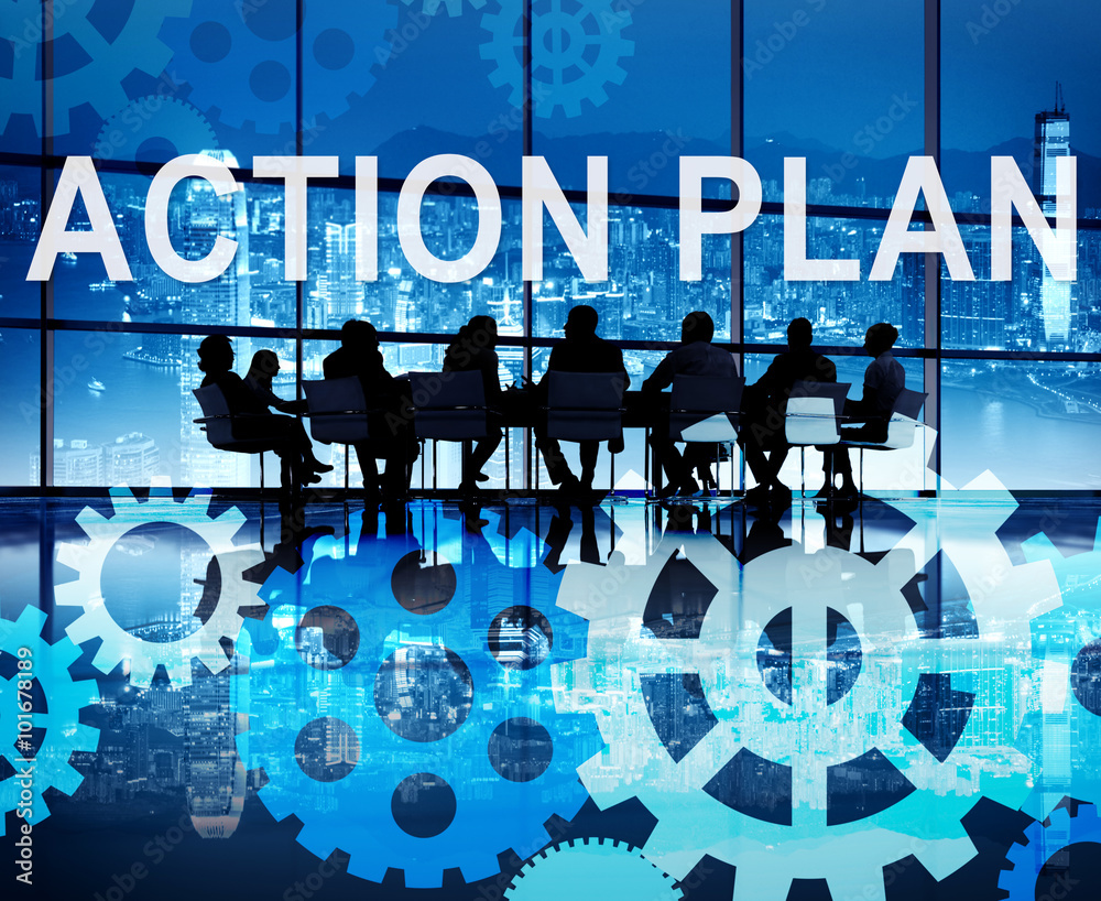 Action Plan Planning Business Future Concept Stock Photo | Adobe Stock