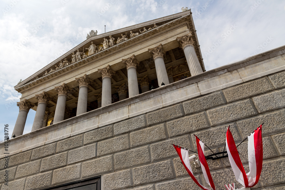 Österreich, Wien, Parlament Stock-Foto | Adobe Stock