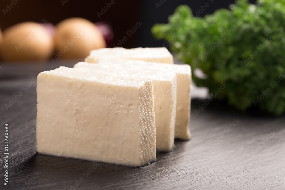 Traditional indian cheese panner Stock Photo | Adobe Stock