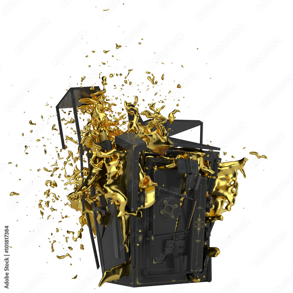 Safe explosion. Path included. Perfect for advertising models. Save in ...