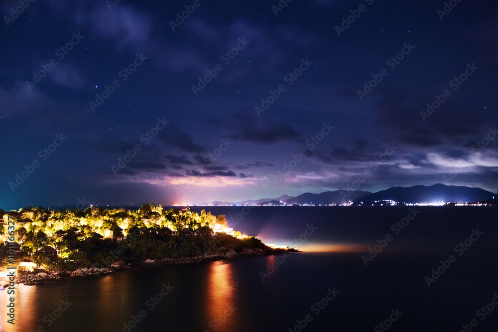 Beautiful Islands At Night