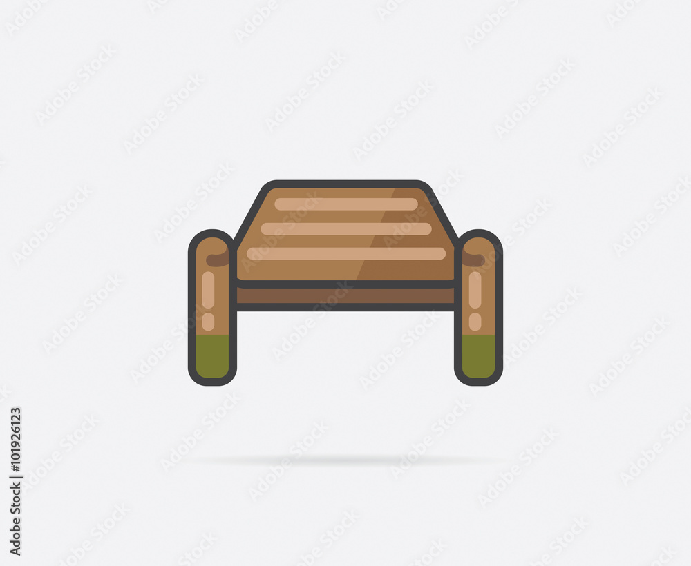 Vector Illustration of Bollard can be used as Logo or Icon Stock Vector ...