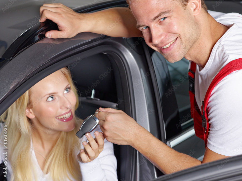 Key delivery Stock-Foto | Adobe Stock