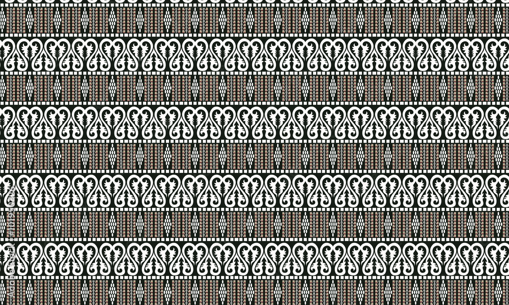 Batik Batak Indonesia Vector Pattern Stock Vector | Adobe Stock
