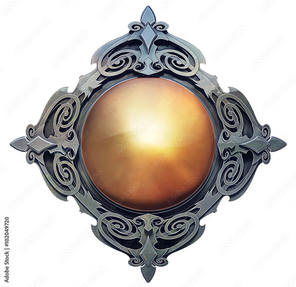 Fantasy Emblem ilustración de Stock | Adobe Stock