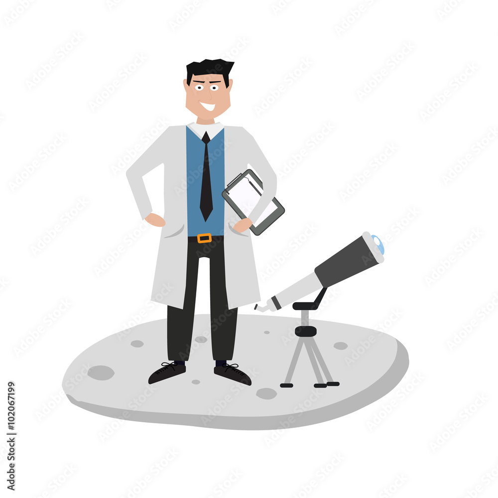 Astronomy vector icon set. A collection of space themed symbols ...