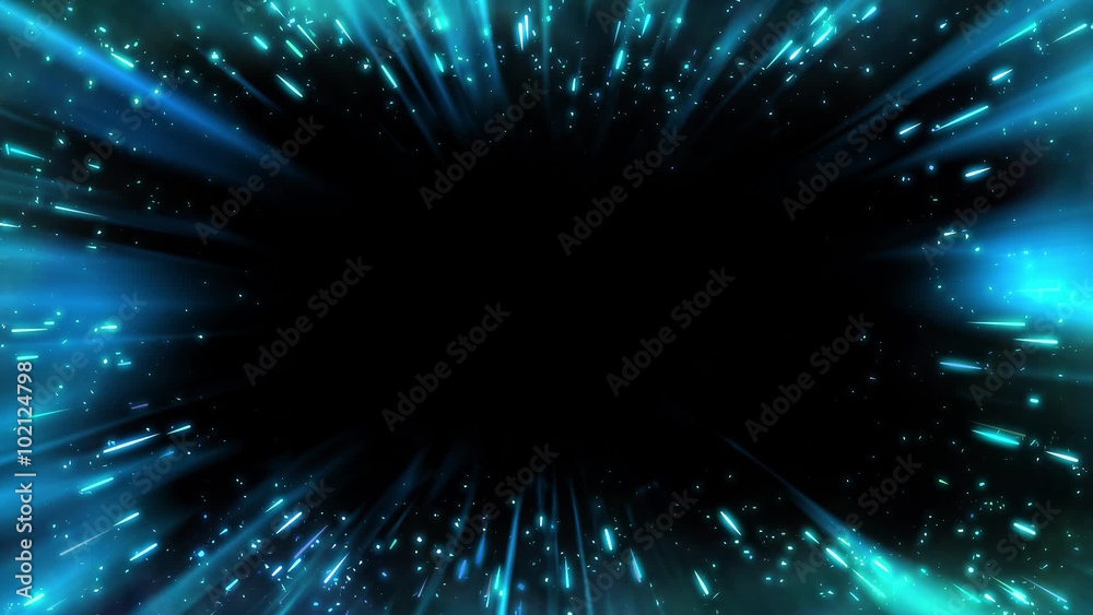 Blue Edge Effects Stock Video | Adobe Stock