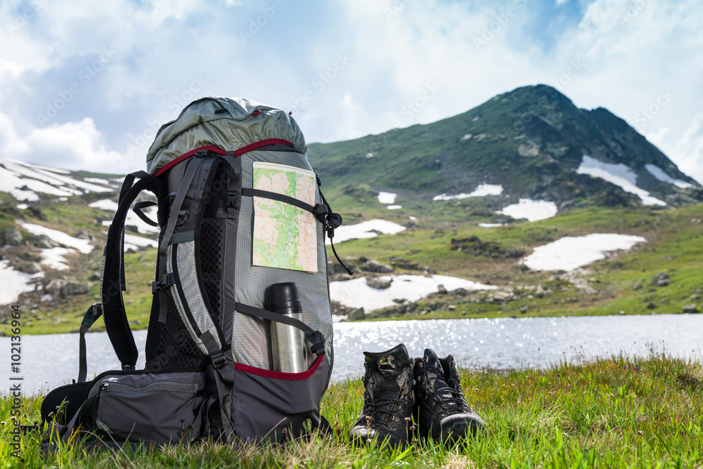 hiking outdoors Stock Photo | Adobe Stock