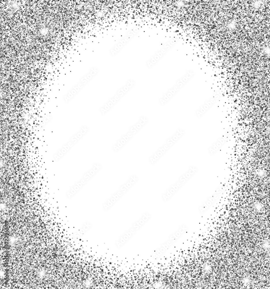silver glitter background. Stock Vector | Adobe Stock