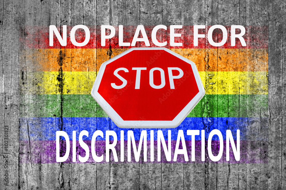 No Discrimination Sign