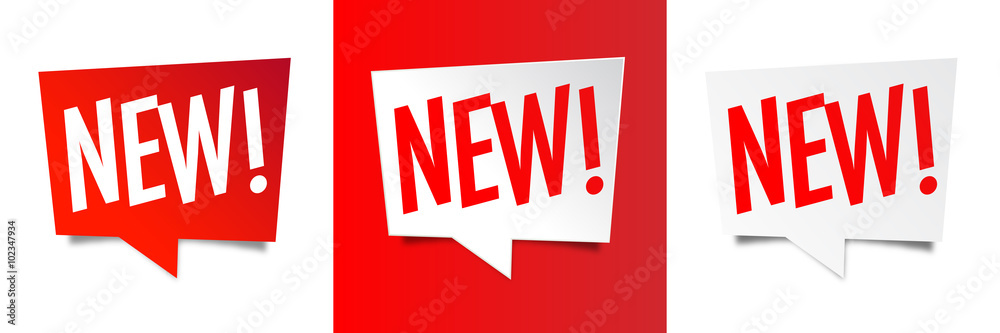 New ! Stock Vector | Adobe Stock