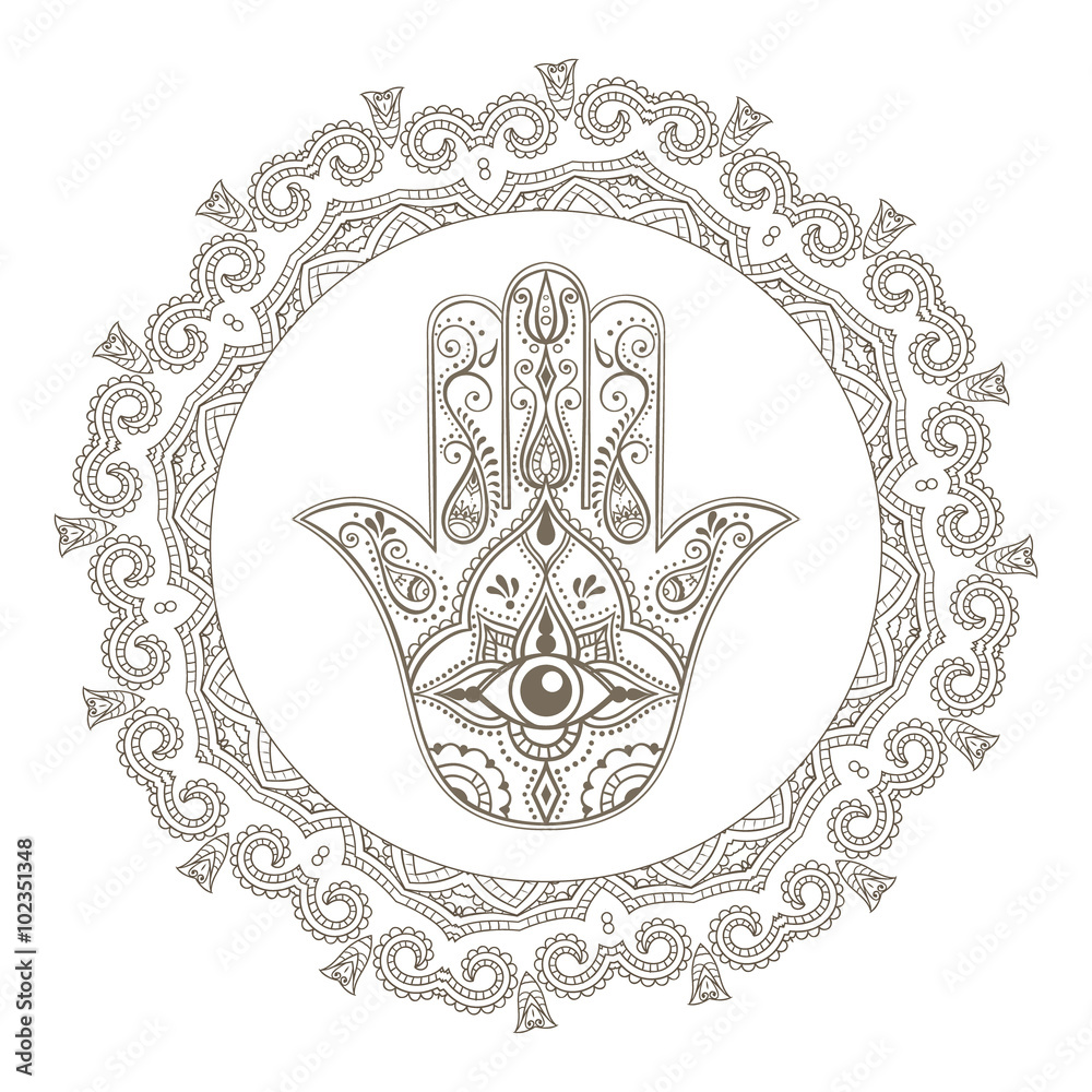 Hindu Hand Drawings
