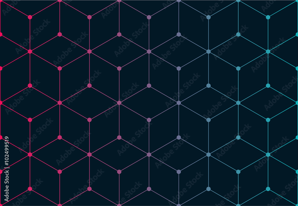 Network pattern Stock Vector | Adobe Stock