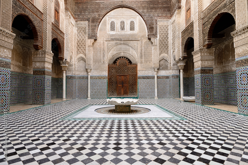 Examples of Moroccan architecture Stock-Foto | Adobe Stock