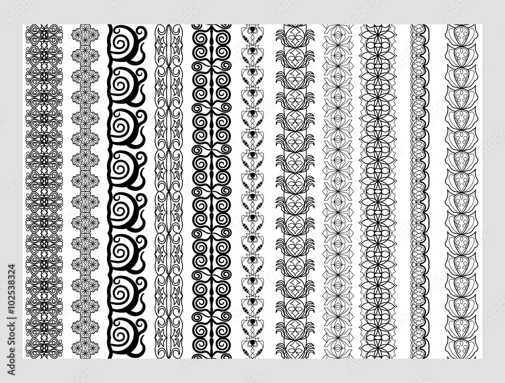 Single Borders Designs