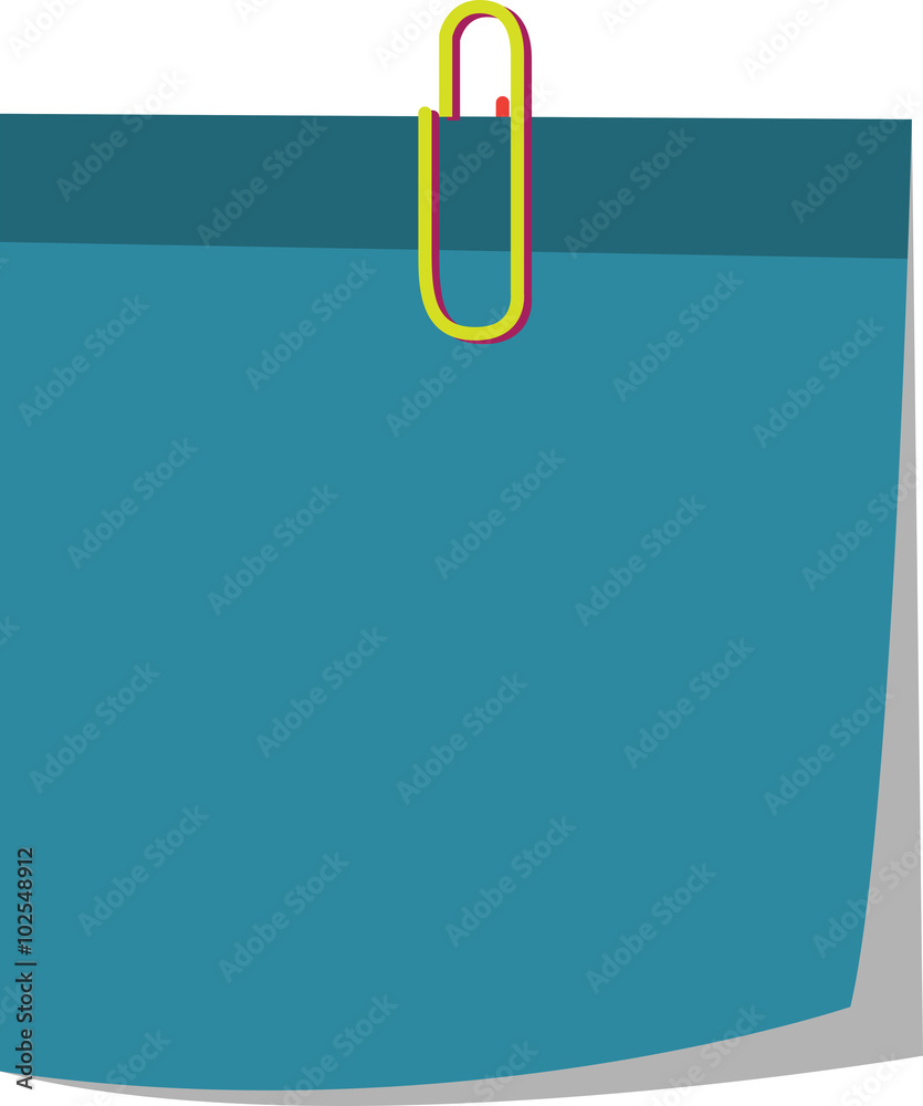 Ilustración vectorial post it colores Stock Vector | Adobe Stock