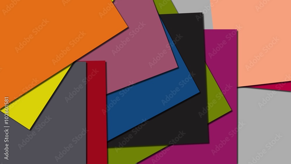 Colofrful Material Shapes Animation. 4K background Stock Video | Adobe ...