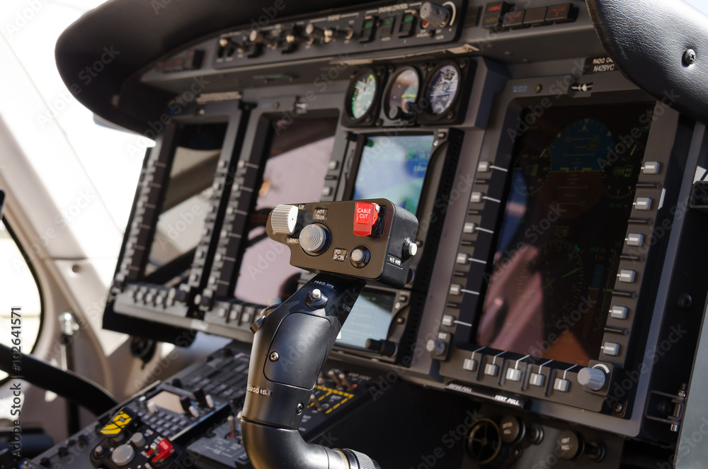Helicopter Cockpit Controls