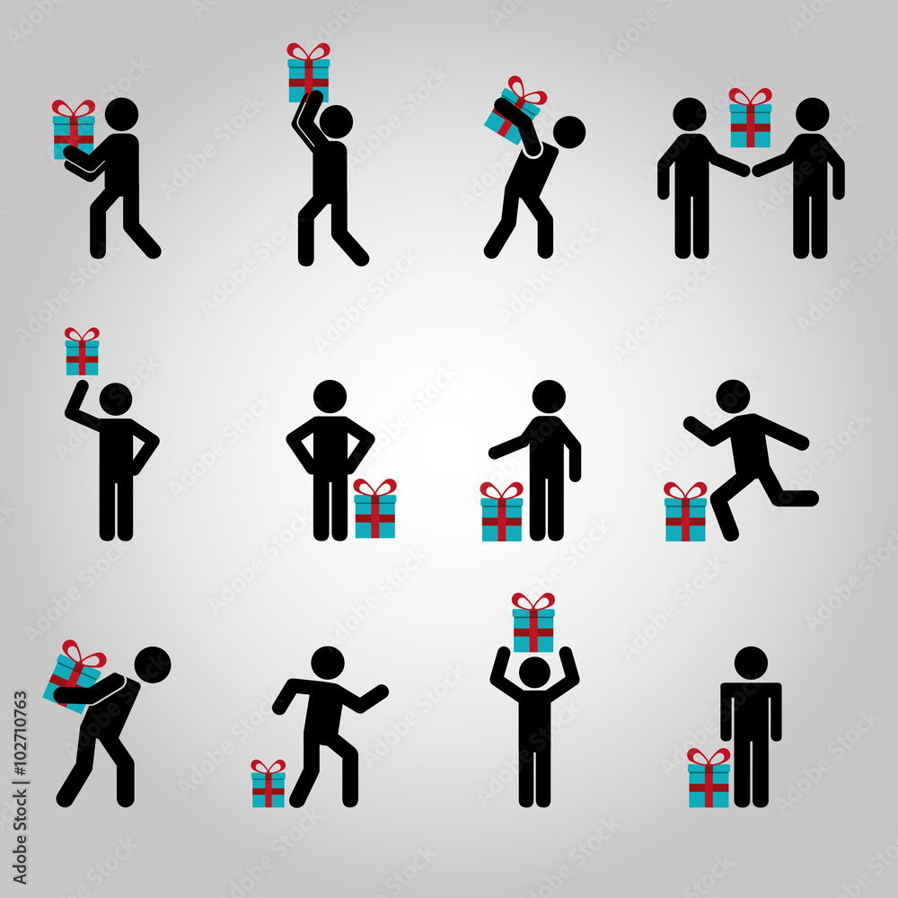 men sign design Stock Vector | Adobe Stock