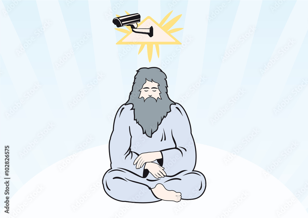 Big Brother is omnipresent. Camera God eye sees everything. God ...