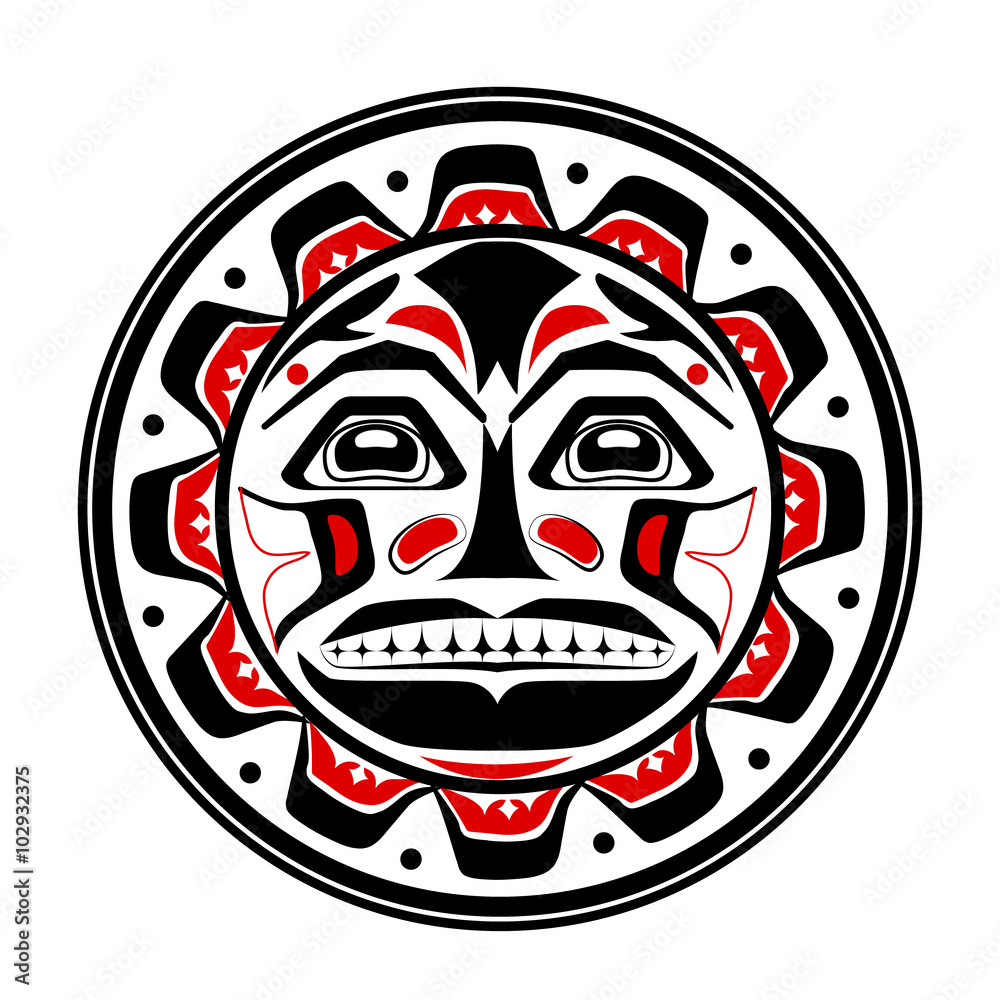 Vector illustration of the sun symbol Stock Vector | Adobe Stock