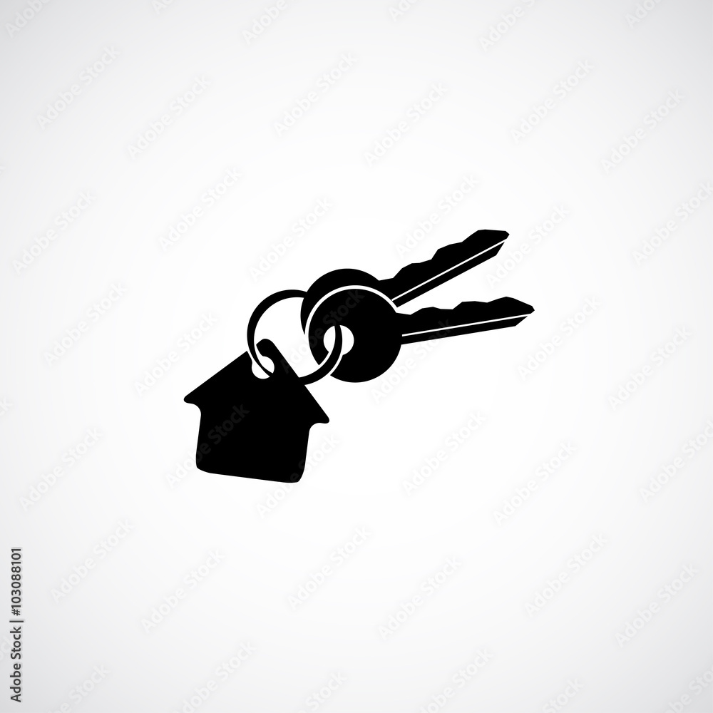 key house icon Stock Vector | Adobe Stock