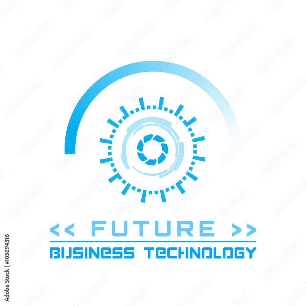 future element icons business logo, vector technology Stock Vector ...