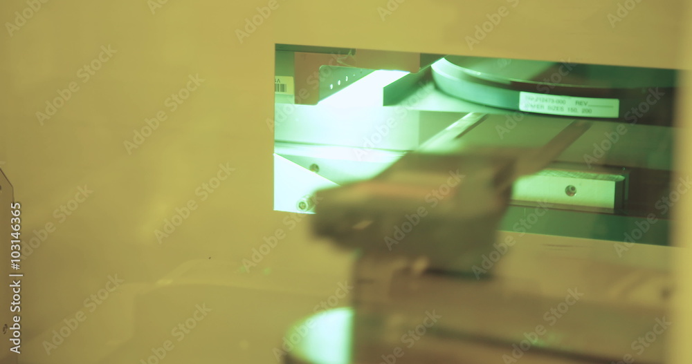 Silicon Wafer Production Process Vídeo De Stock Adobe Stock