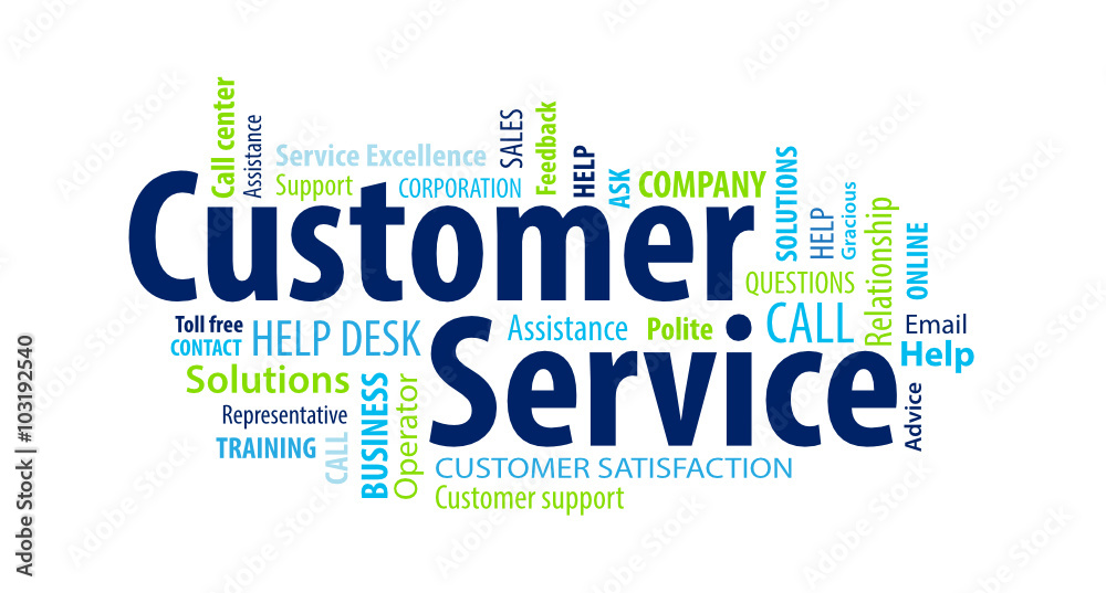 Customer Service Stock Vector | Adobe Stock