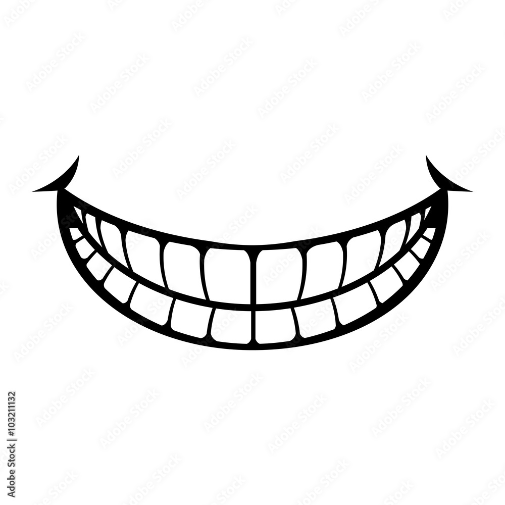 Happy Smile Cartoon Vector Icon Stock Vector | Adobe Stock