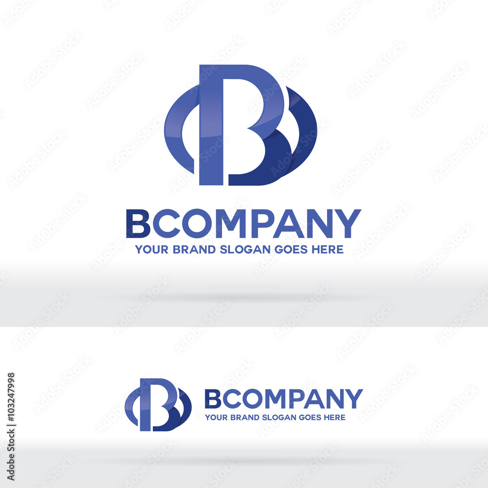 Letter B Logo, Letter B Brand Identity, Letter B Company badge, Letter ...