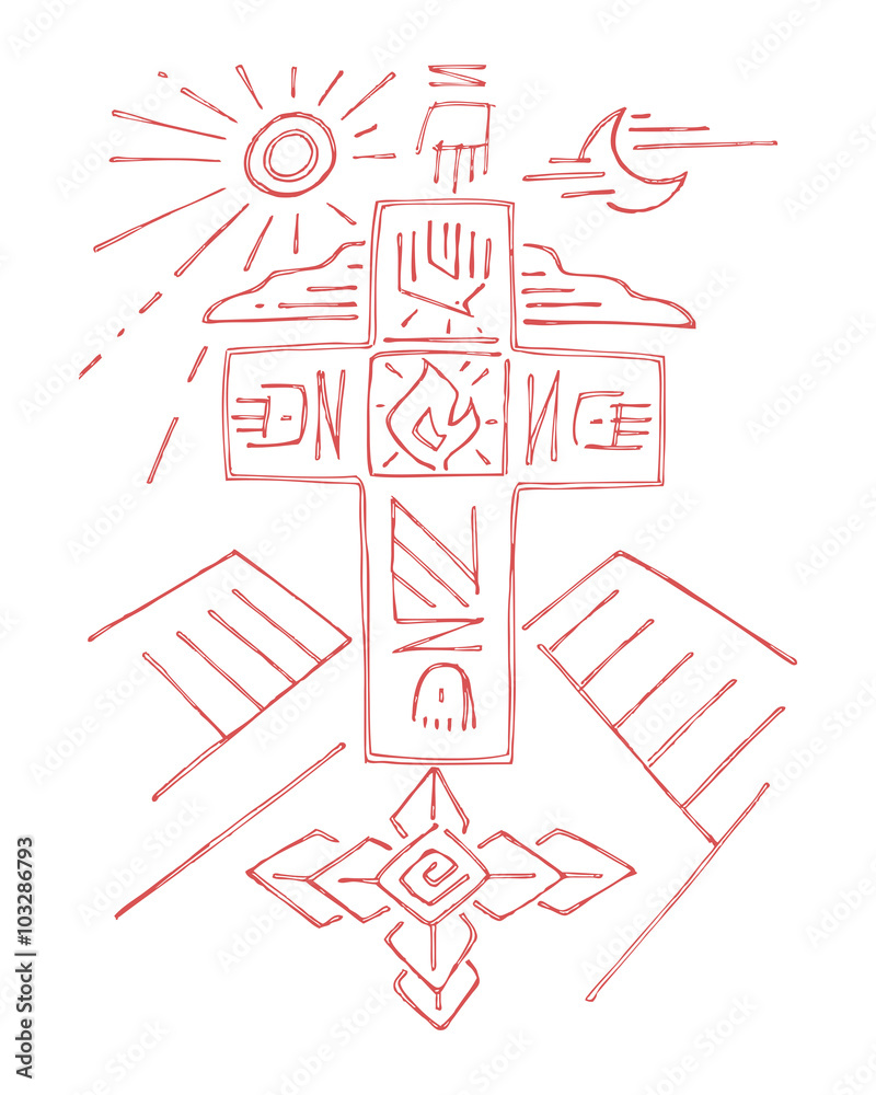 Photo & Art Print Cross of life, bernardojbp