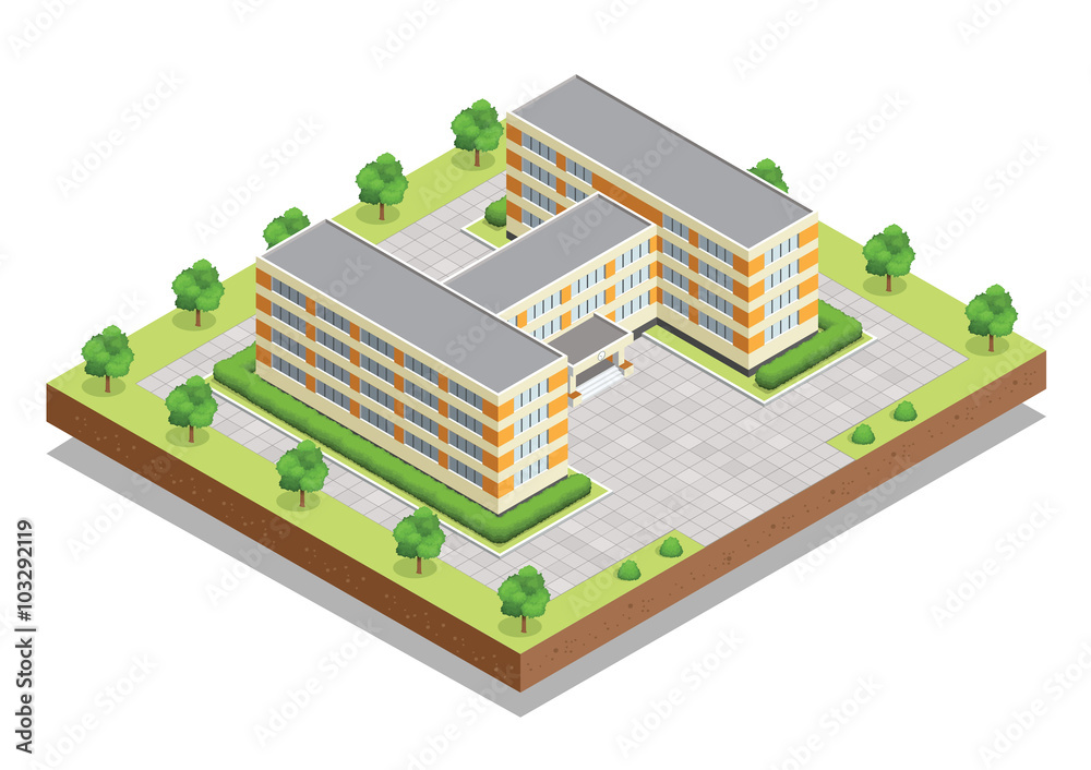 School Building Design Concept