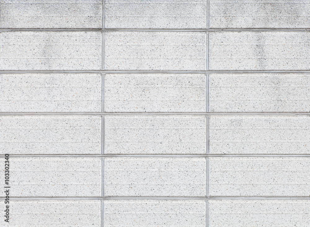 Concrete block wall seamless background and texture.. Stock Photo ...