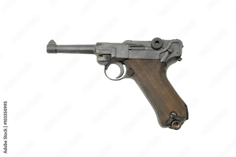 German Parabellum-Pistole (Pistol Parabellum) Stock Photo | Adobe Stock
