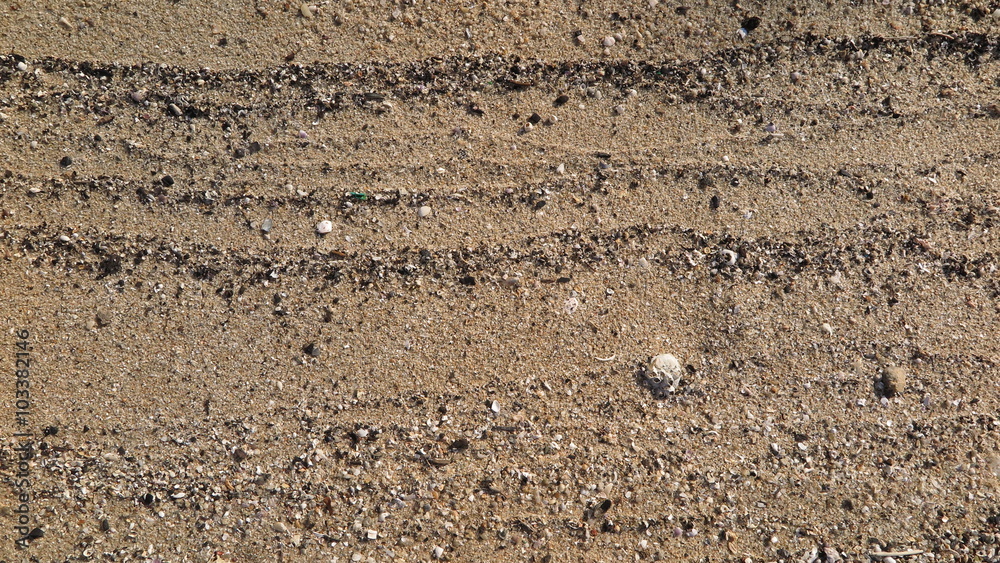sand streak on the beach Stock Photo | Adobe Stock