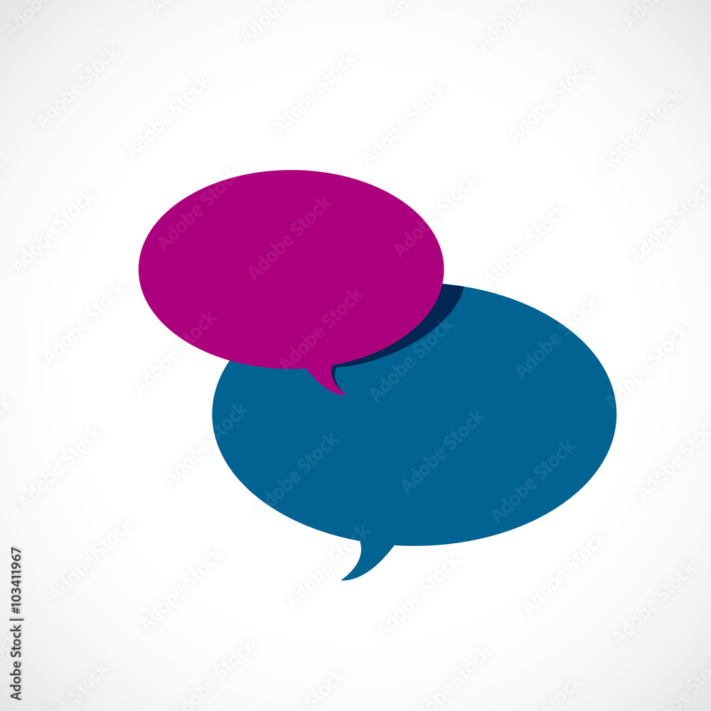 Vecteur Stock bulle dialogue | Adobe Stock